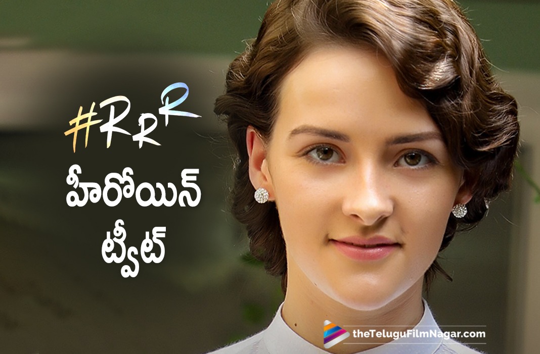 RRR Heroine Olivia Morris Greets New Year Wishes On Twitter